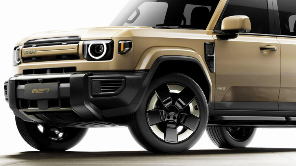 Meet the iCar V27 — The Chinese SUV That Looks Like Two Legends Had a Baby