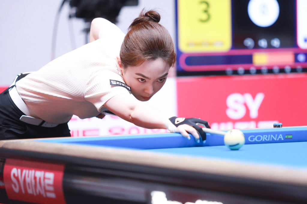 차유람, 임경진 꺾고 964일 만에 LPBA투어 8강행