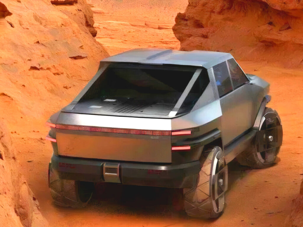 No Buttons, No Mirrors, No Limits—GAC’s Electric Truck Is Bold and Wild