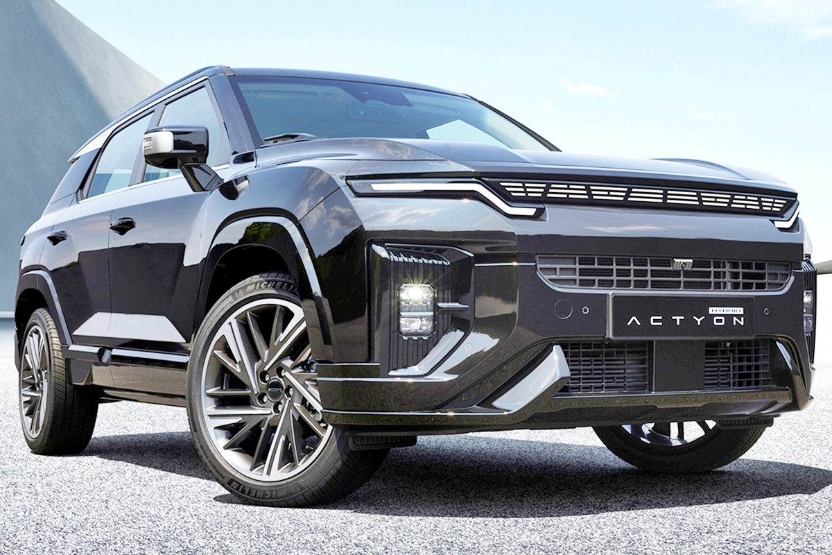 KGM’s Actyon Hybrid Boasts 36% Better Fuel Economy Than Gas Model