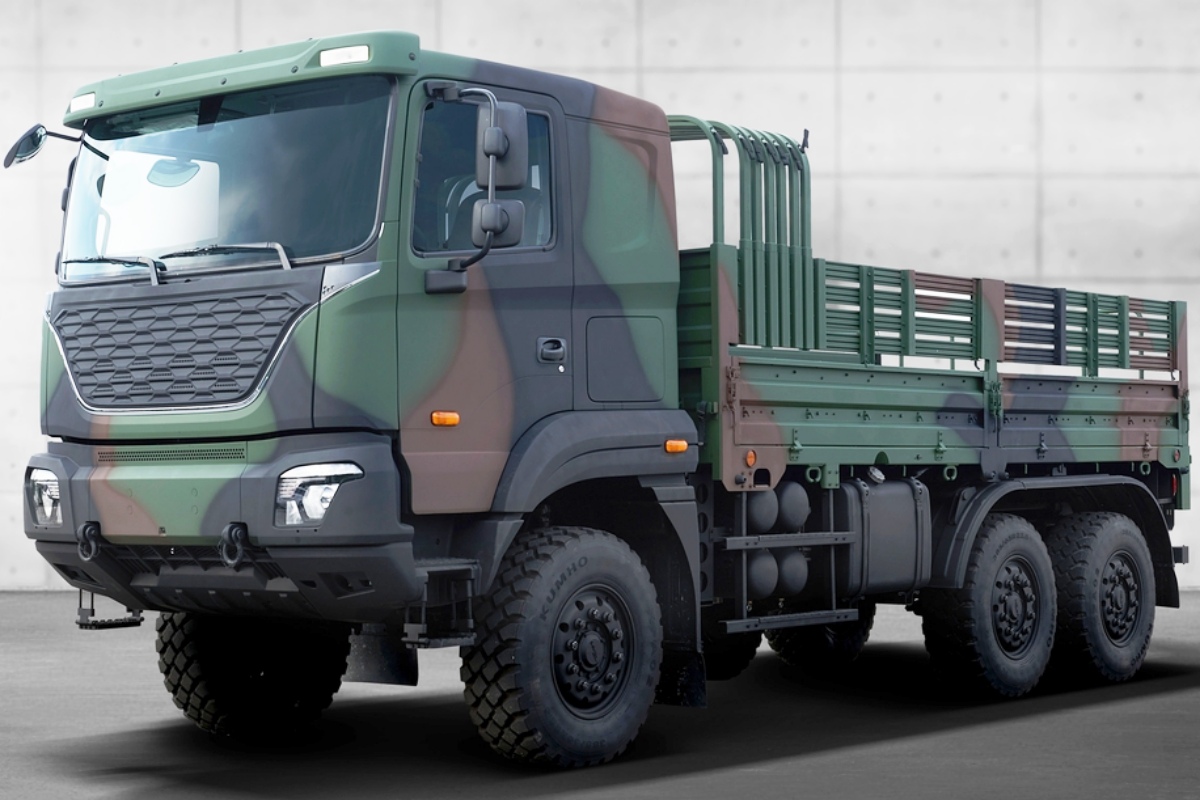 Kia’s New Military Truck Is a Beast with Cameras, Nav, and Heated Seats