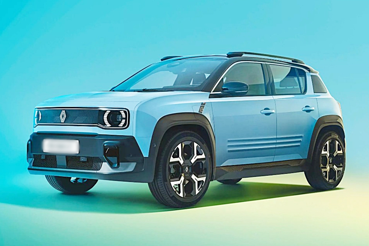 Renault’s Retro Electric Car Comes With the Coolest Tiny Camper