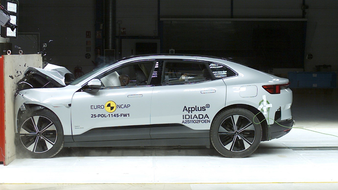 Polestar 4 Scores Top Marks in Euro Crash Tests