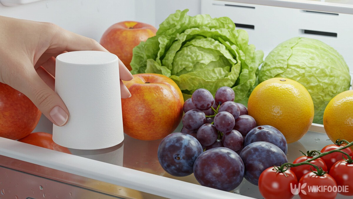 "냉장고에 '종이컵' 넣어보세요…" 과일 상태가 달라집니다 | 위키푸디