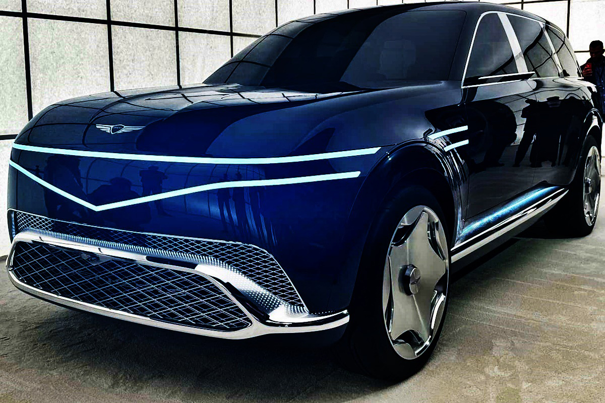 "아빠들 지갑 열린다" 충전한번에 1200km 주행하는 괴물 제네시스 GV90 공개되자 기대감 폭발 | 자동차 포에버