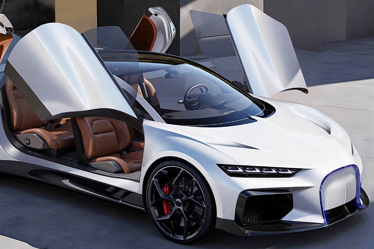 Chinese Vacuum Cleaner Brand Now Building a Bugatti Clone Supercar