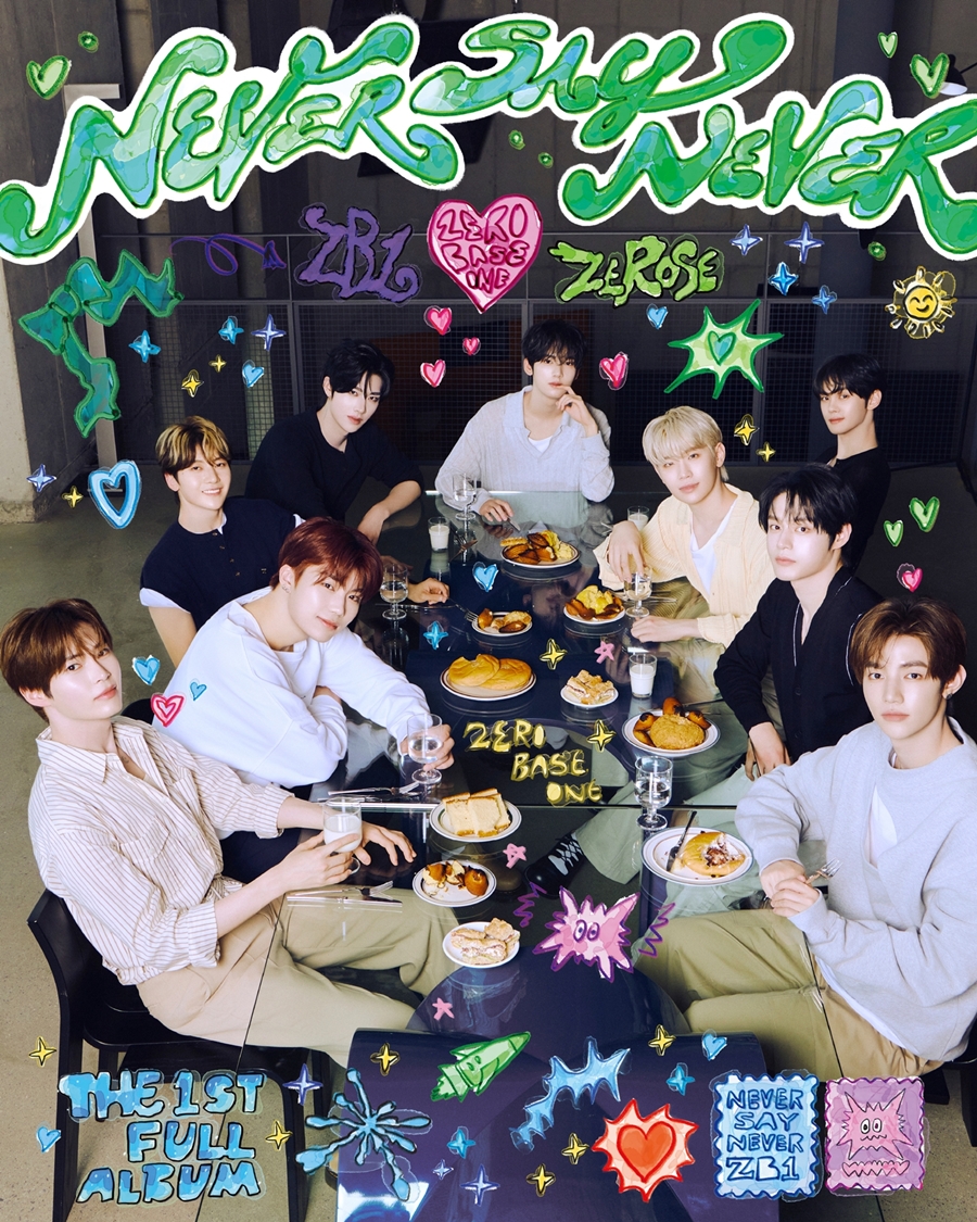 제로베이스원, 첫 정규 ‘NEVER SAY NEVER’에 담은 #도전 #성장 #도약 | 픽콘