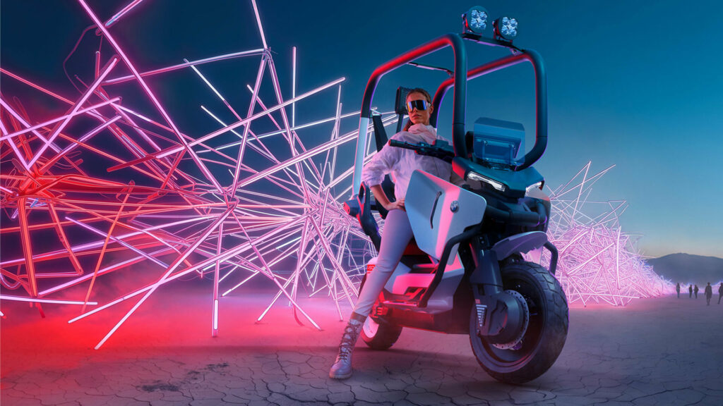 BMW’s Electric Scooter Looks Like a Space Pod—and Might Kill the Helmet ...