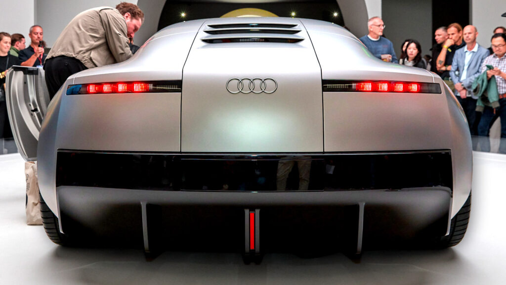 The Audi Concept C Looks Like a TT and R8 Had a Baby — With Fake Gear ...