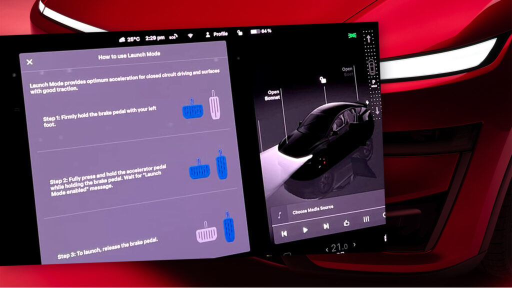 Space X's Rocket Launch Mode on Telsa Model Y. 0to60 3.3 MPH Beast ...