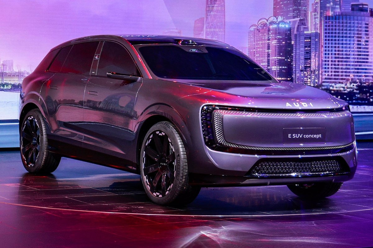 Audi Goes All-In On China: New SAIC E-SUV Concept Packs 670 HP And 435-Mile Range