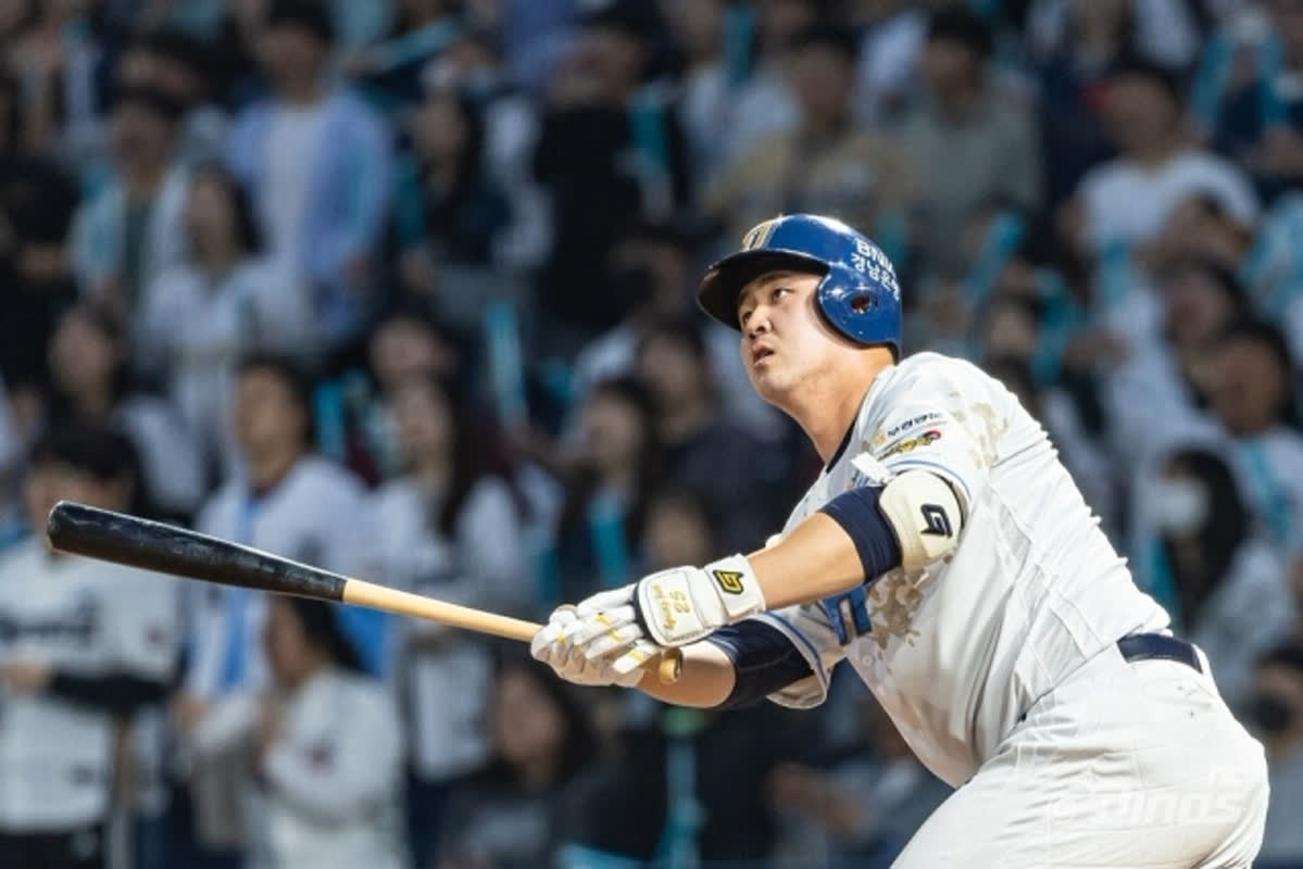 괴력의 홈XXX 외인보다 빠르다고? 공룡들 25세 공격형 포수의 치명적 매력…161.7km와 147km | 마이데일리
